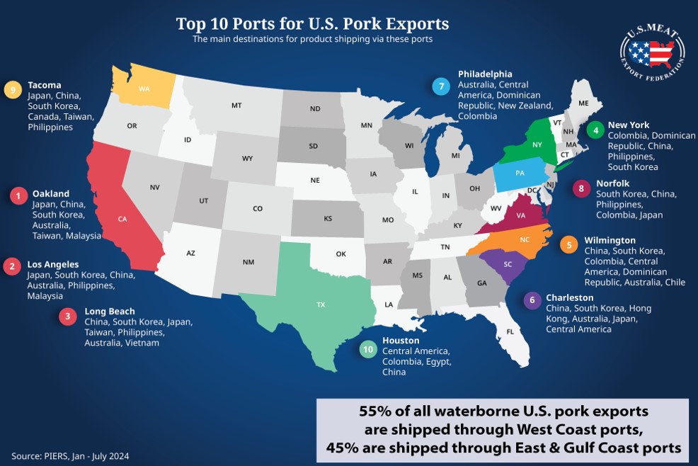 Port Strikes Will Have a Significant Impact on Meat Exports | Pork Business