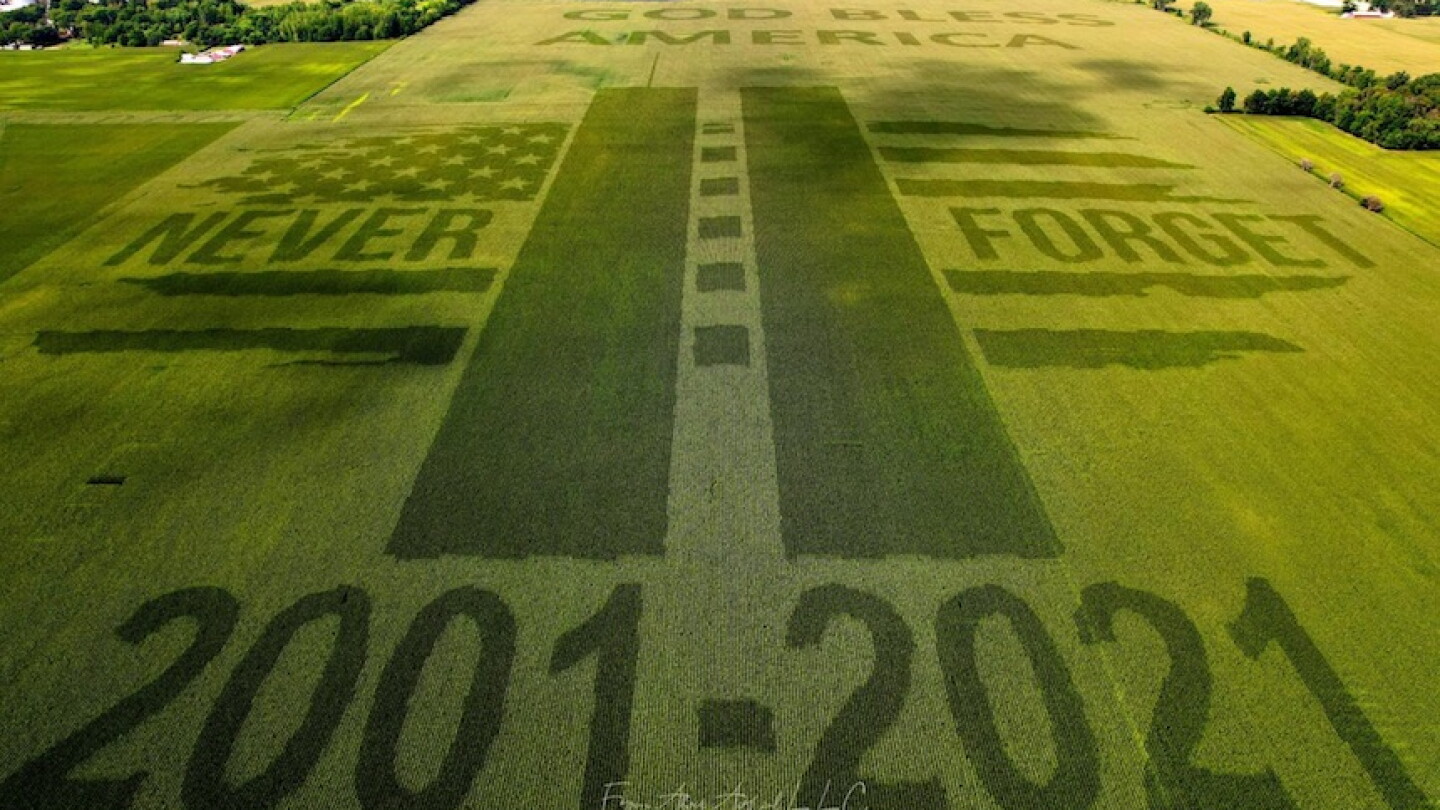 Field of Art: An Ohio Farmer's Life-Size Tribute to 9/11 is Planting ...