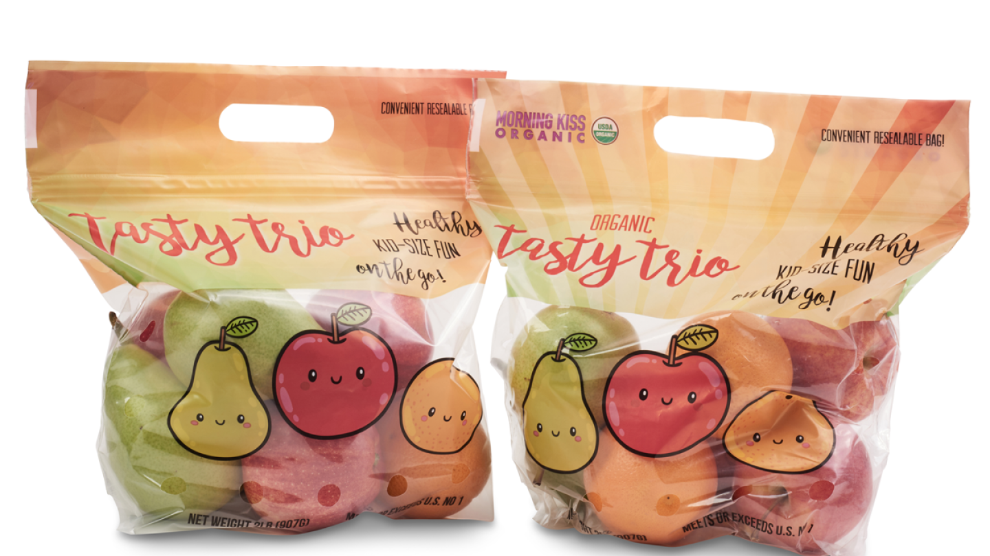 Morning Kiss Organic, DiSilva introduce fruit trio pack - The Packer