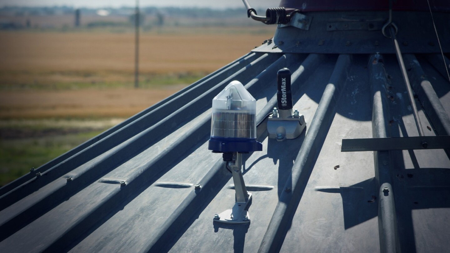 OPI Debuts Handheld Grain Bin Data Device - AgWeb