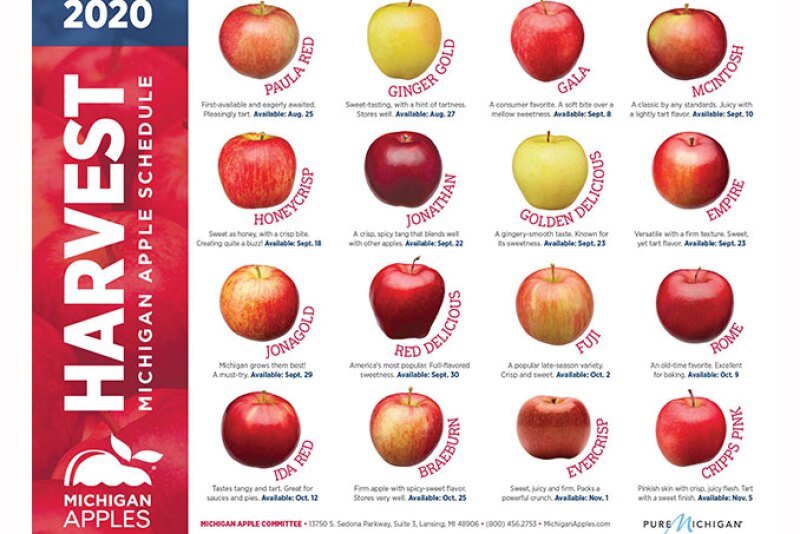 Plenty of apple varieties available in Michigan, marketers say - The ...