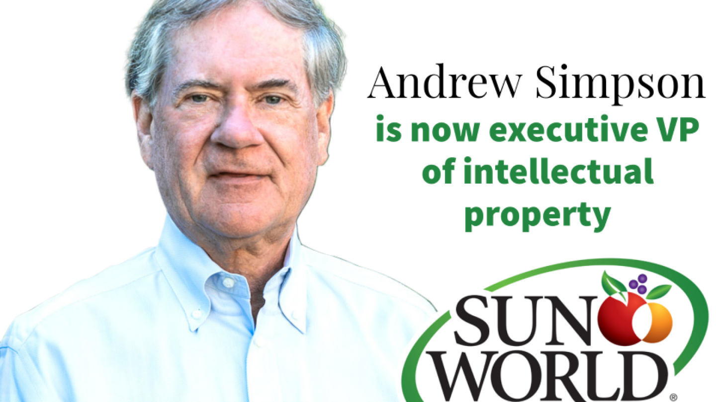 Sun World appoints Andrew Simpson as EVP of intellectual property - The ...