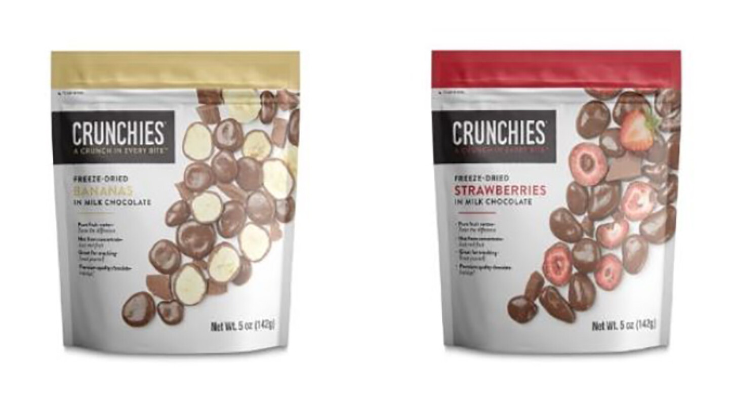 Crunchies chocolate covered freeze-dried fruit coming to Fresh Summit ...