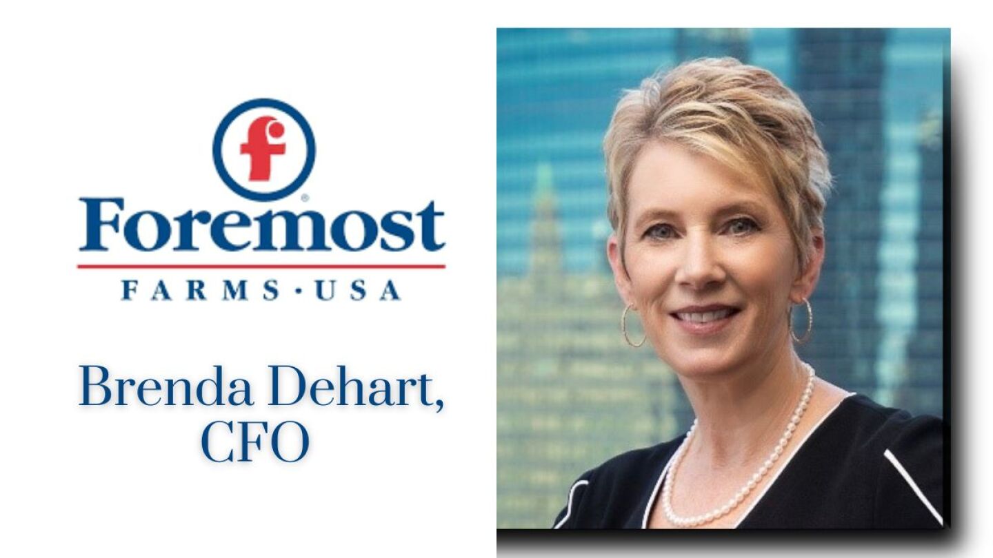 Foremost Farms USA Announces New CFO Brenda Dehart - Dairy Herd