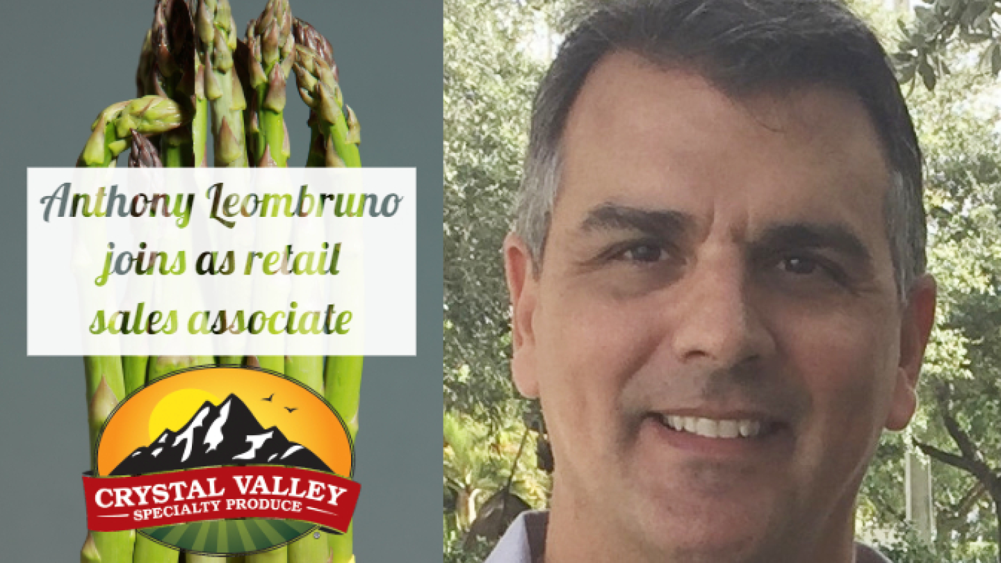 Crystal Valley adds Anthony Leombruno in sales - The Packer