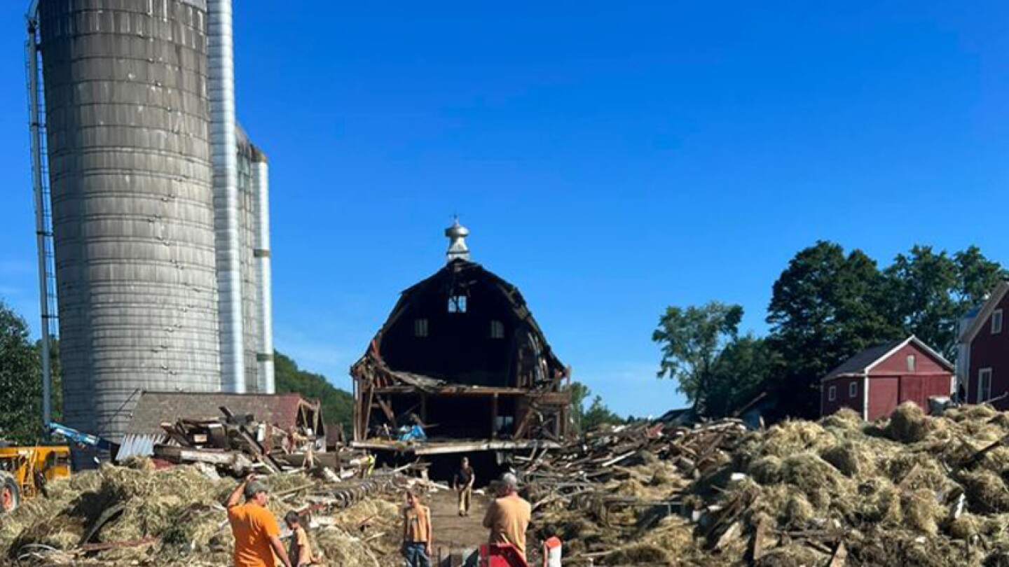 Barn Roof Collapses: Family Loses Cows, But Not Their Faith - Dairy Herd