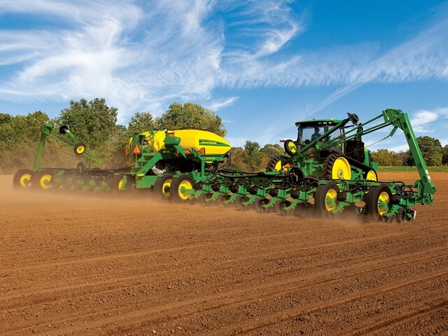 john deere sowing
