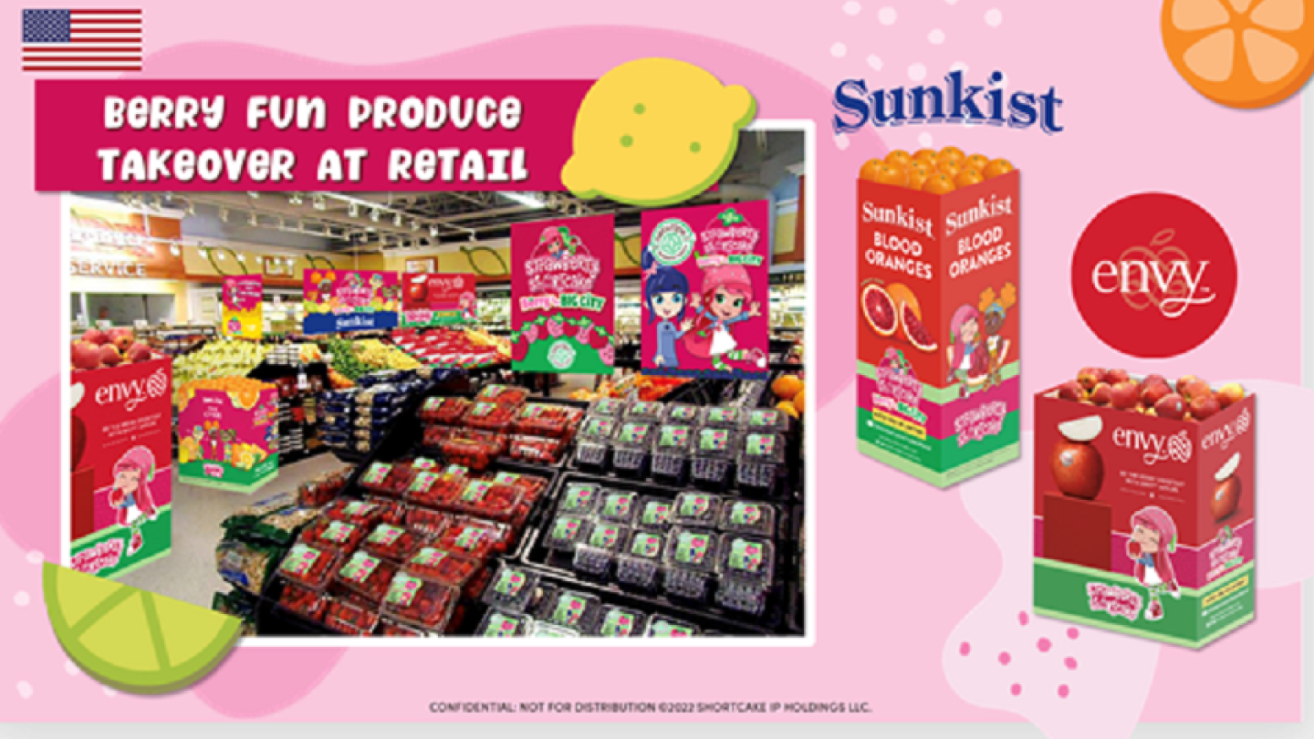 Sunkist Growers, Naturipe and Envy Apples collaborate for animated ...