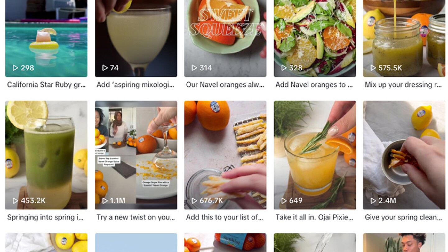 Sunkist touts summer citrus on TikTok - The Packer