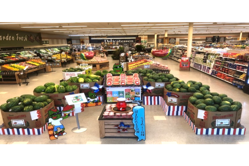 Cross-merchandising ideas for watermelon displays - The Packer - Fruit ...