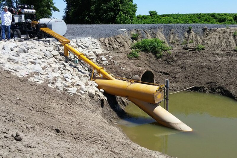 Water Hog Is a Drainage Beast - AgWeb