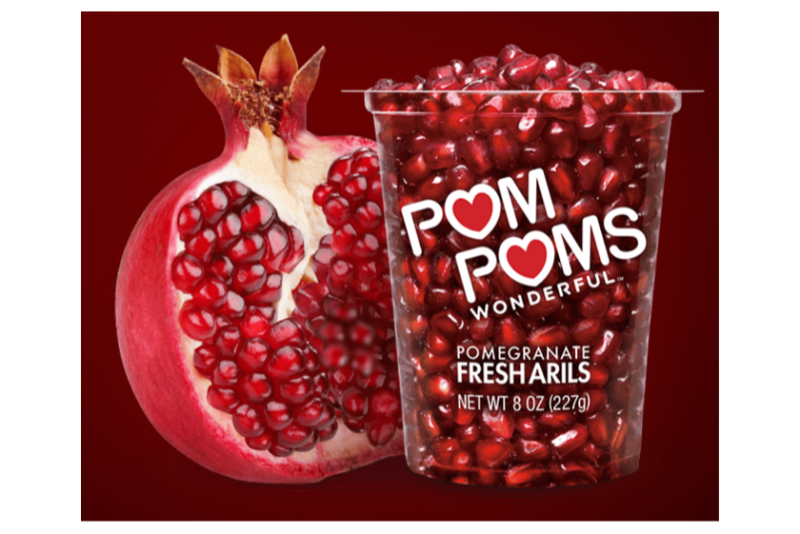 fresh pomegranate arils