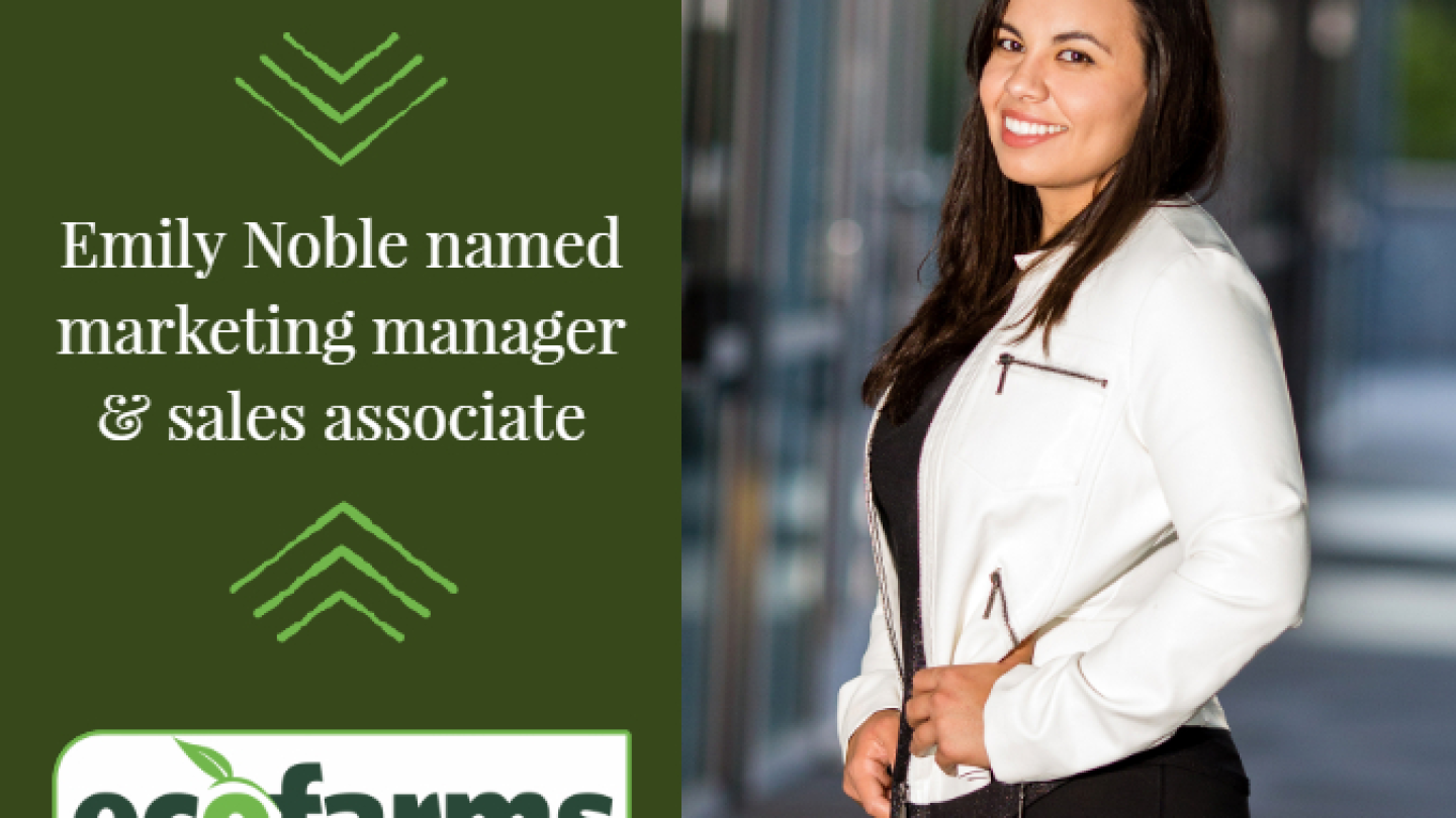 Eco Farms promotes Emily Noble - The Packer