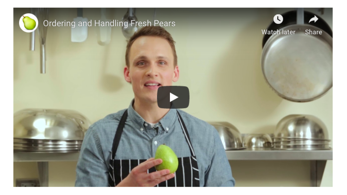 Pear Bureau Northwest offers how-to school foodservice videos - The Packer