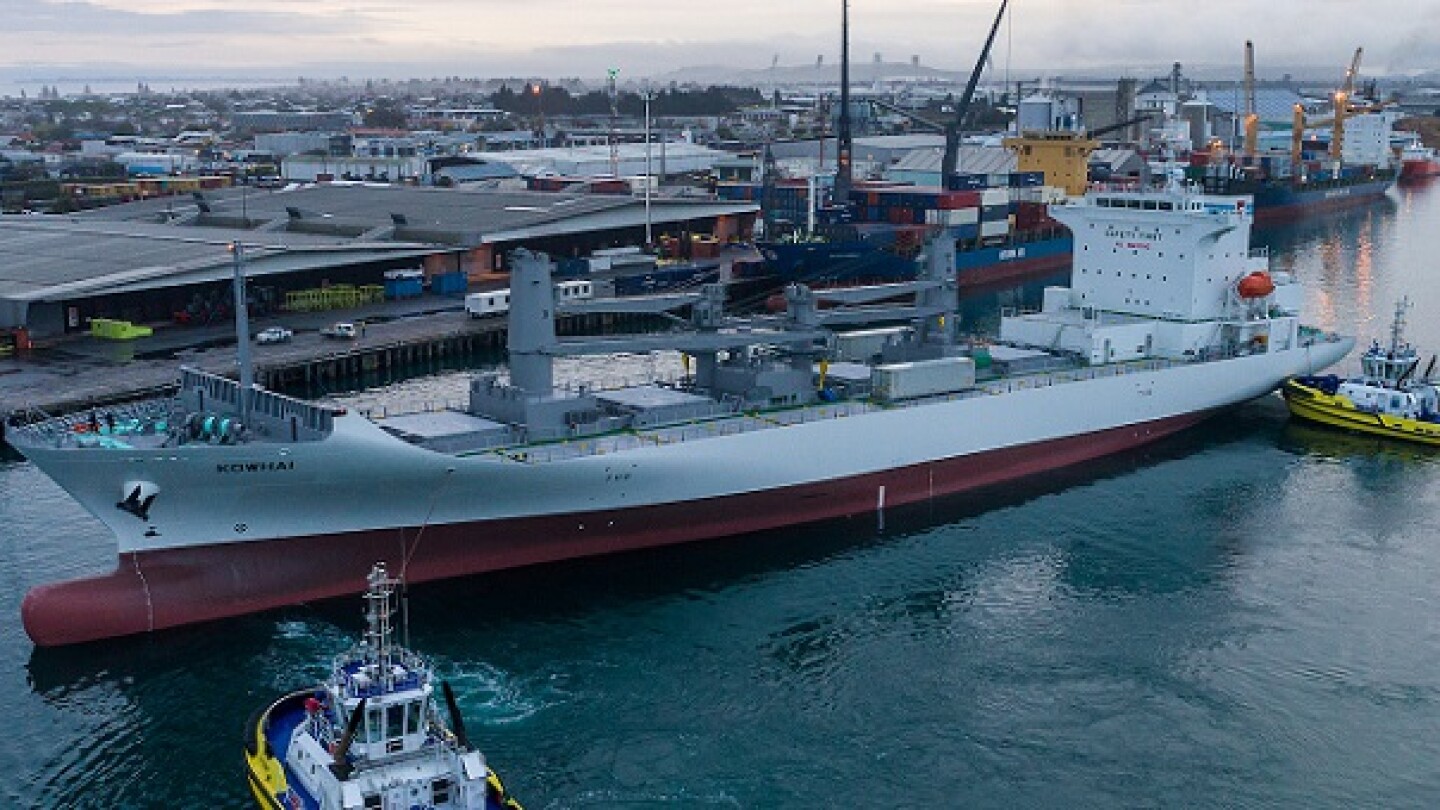 Zespri welcomes new Fresh Carriers vessel MV Kowhai into its shipping ...