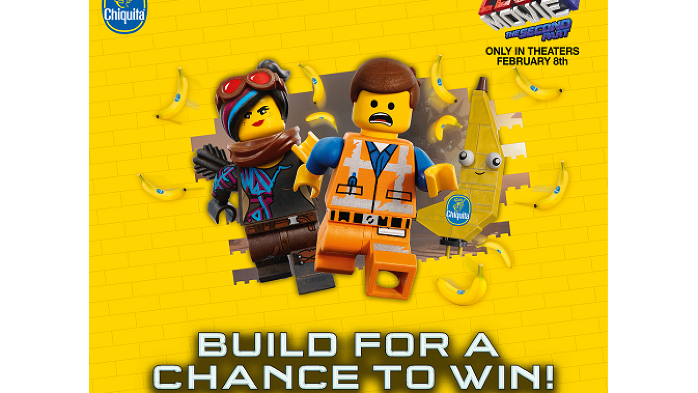 Chiquita promo builds on success of Lego movie - The Packer