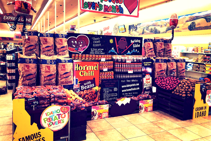 Idaho Potato displays become photo-ops during contest - The Packer