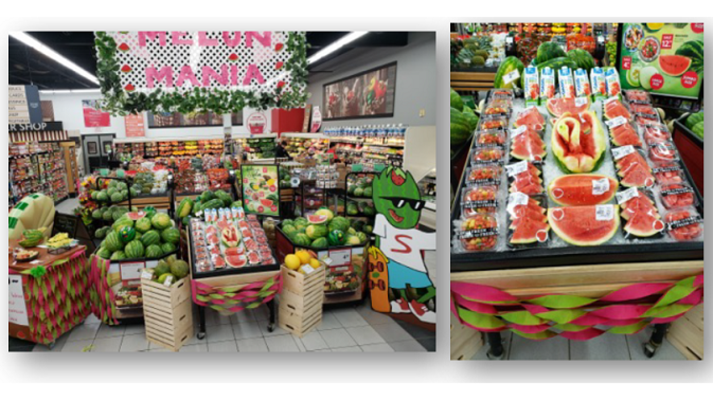 Watermelon board retail display contest drives sales - The Packer