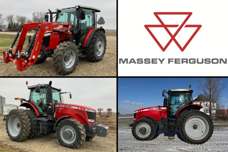 Red Winners 2 Massey Ferguson Machines Top Auction Records Agweb