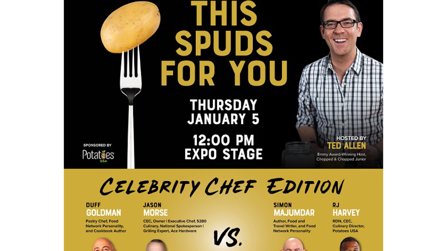 Star-studded Potato Expo 2023 to feature celebrity chefs, ‘Chopped ...