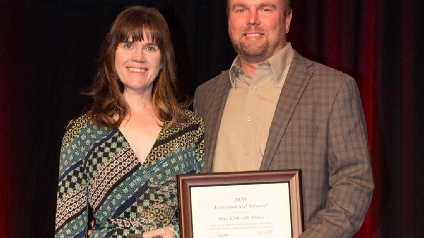 Ehlers Receive Iowa Environmental Steward Award - Pork Business
