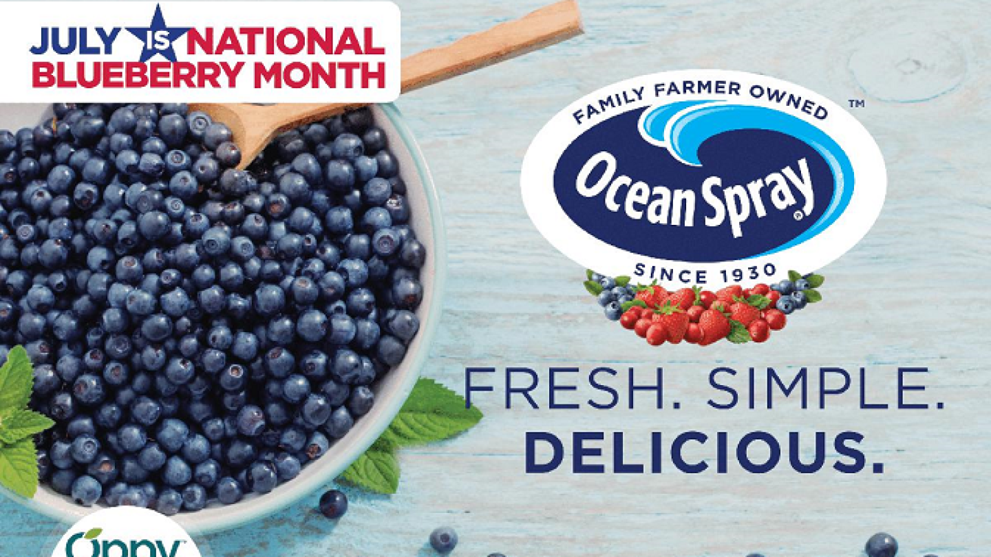 Ocean Spray brand blueberries from Oppy ready in July - The Packer