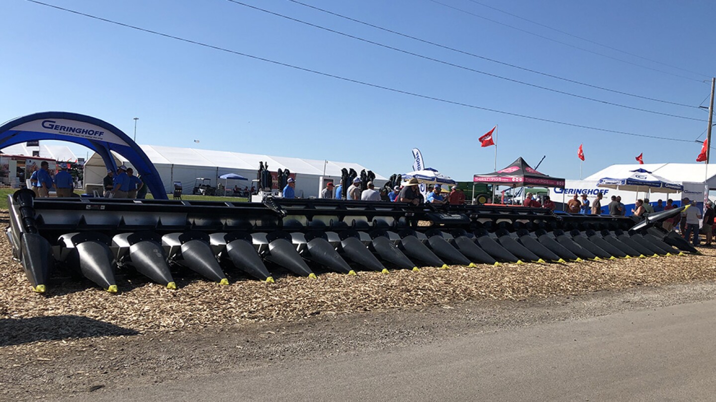 Geringhoff Introduces the World’s Largest Combine Corn Head - AgWeb