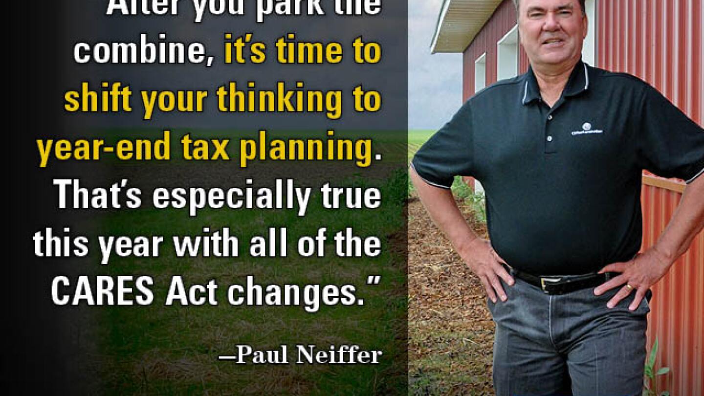 Paul Neiffer: Key Year-End Tax Planning Tools - AgWeb