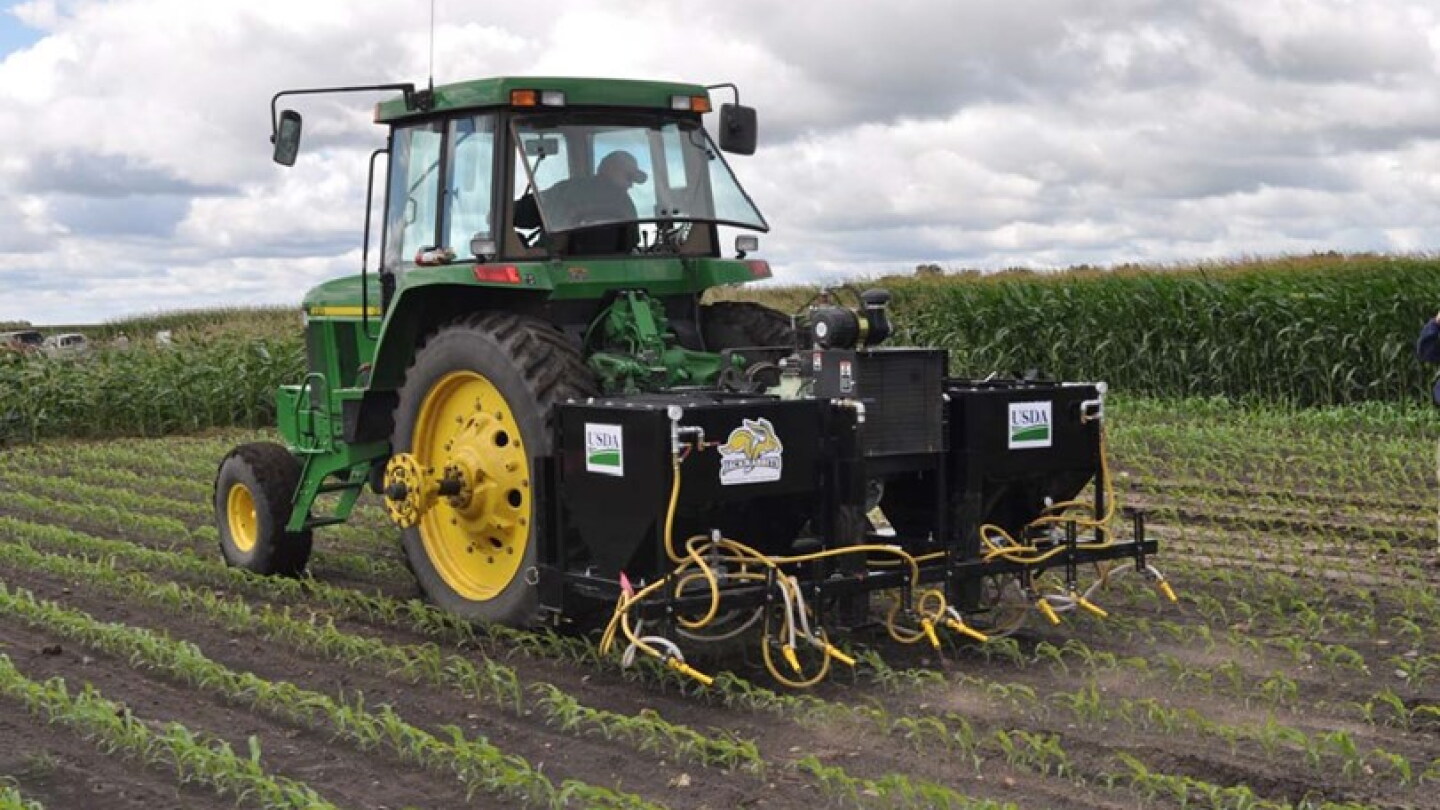 Grit Gun Shoots Weeds With Feed Bullets - AgWeb