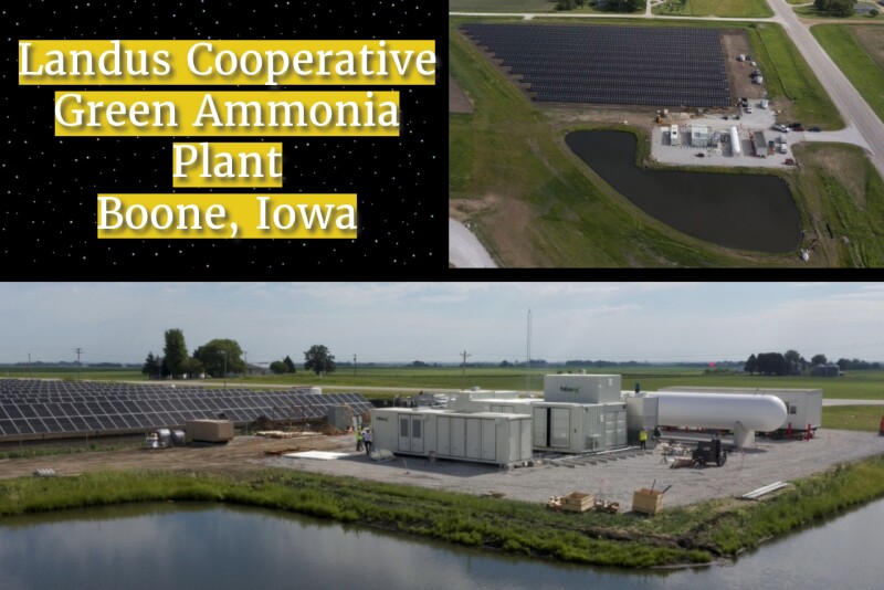 Space Age Fertilizer: Landus Green Ammonia Plant Online in Iowa - AgWeb
