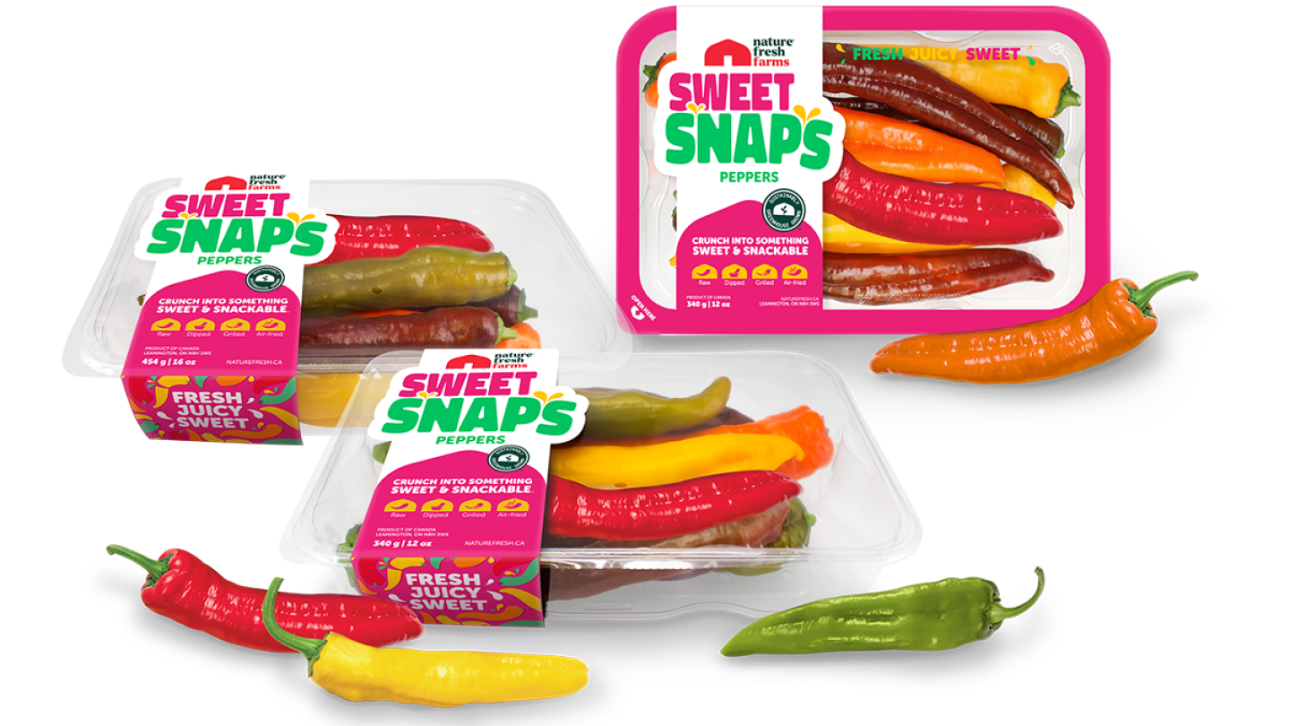 NatureFresh introduces new sweet snacking pepper - The Packer