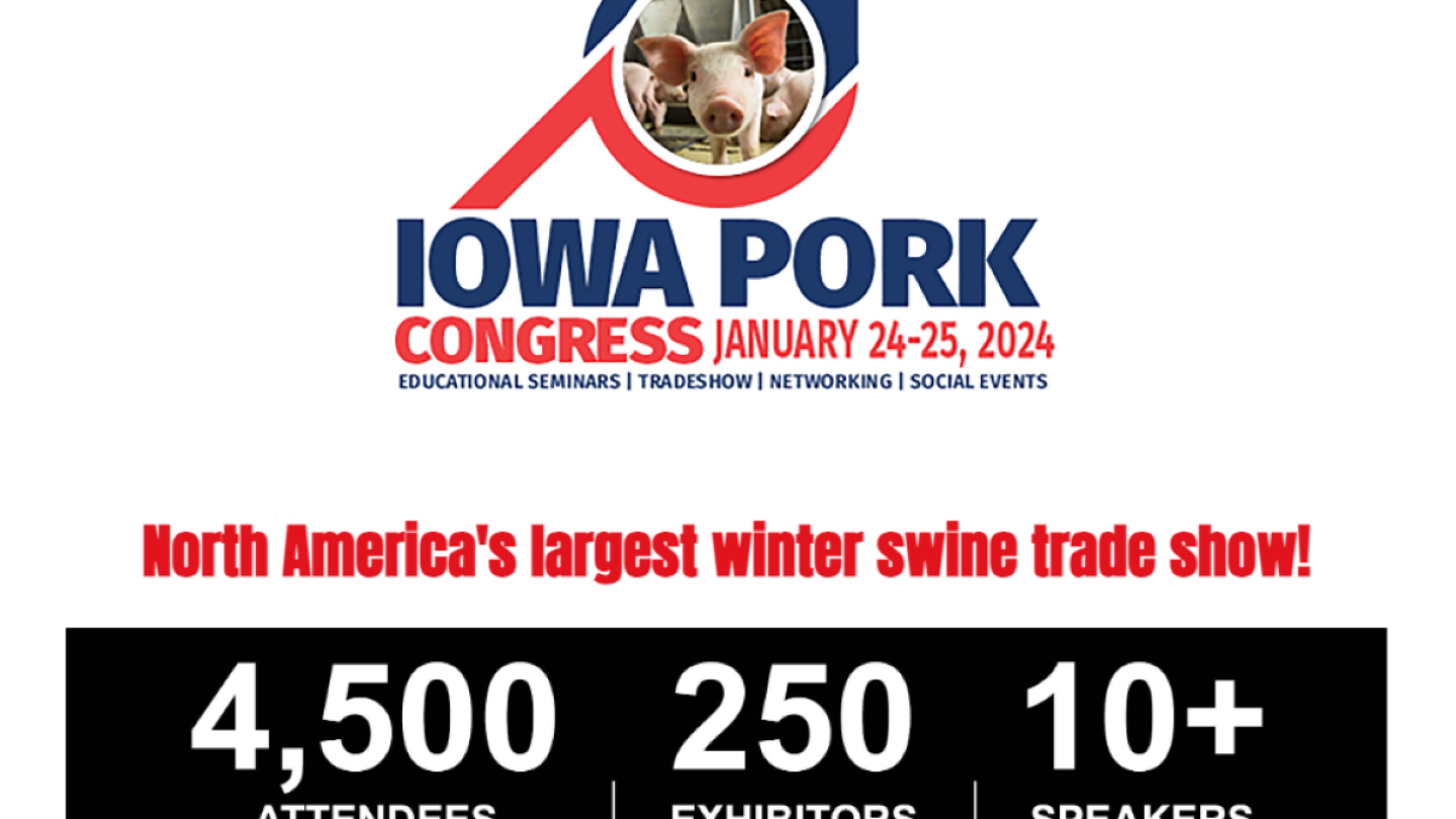 Mark Your Calendars Now for the 2024 Iowa Pork Congress - Pork Business