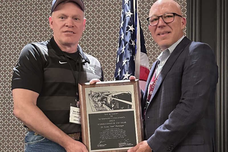 Dr. Leon “Sam” Barringer Honored With AVC Consultant of the Year Award ...