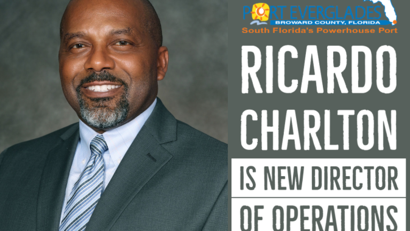 Ricardo Charlton named director of operations at Florida port - The ...