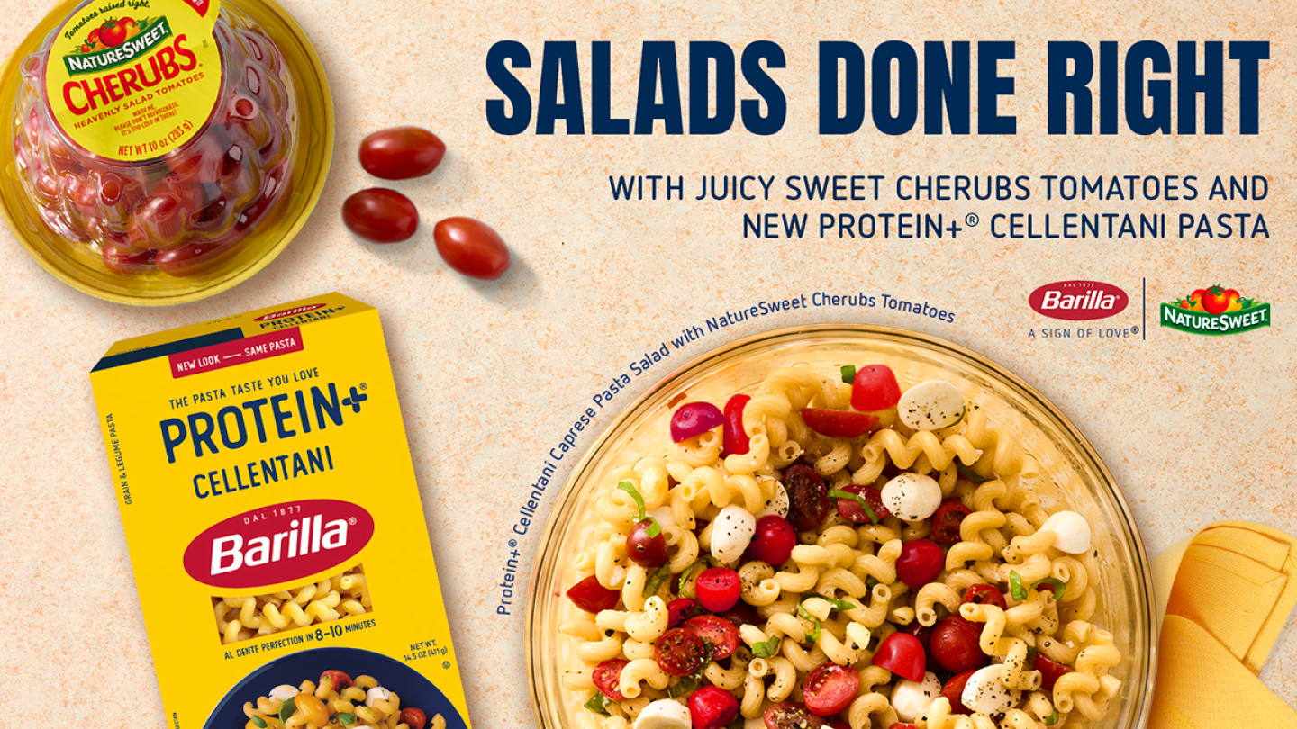 NatureSweet teams up with Barilla to promote Cherub tomatoes - The Packer