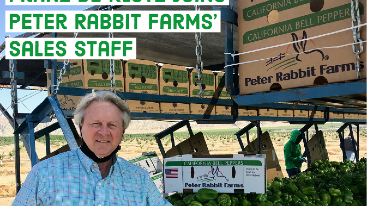 Franz De Klotz joins sales at Peter Rabbit Farms - The Packer