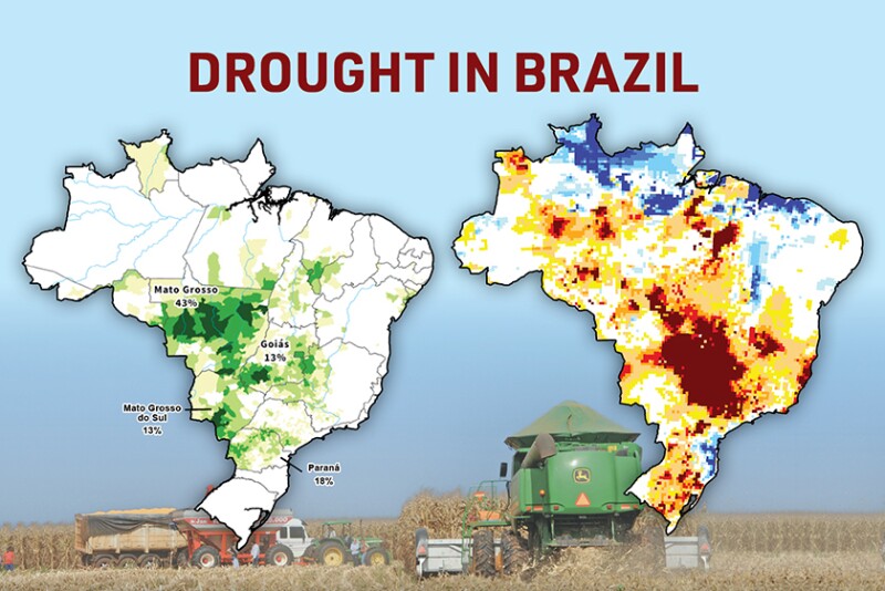 Brazil’s Drought: The Trigger that Could Take Corn Prices Higher? - AgWeb