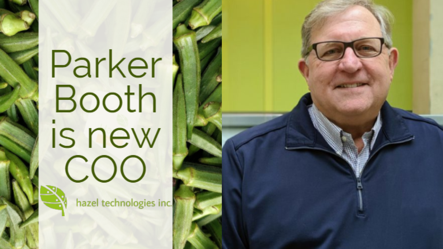 Parker Booth joins Hazel Tech as chief operations officer - The Packer ...