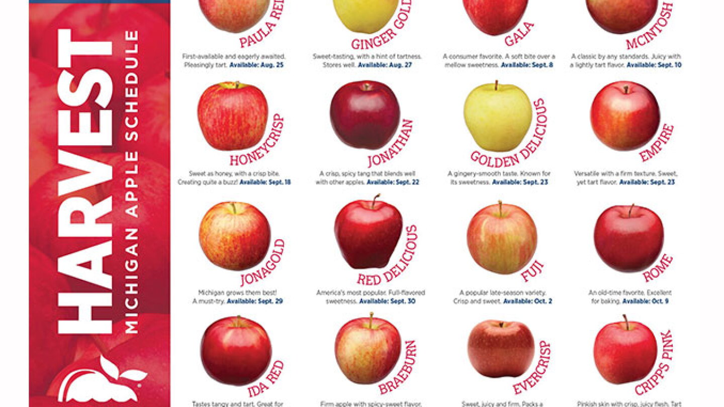 Plenty of apple varieties available in Michigan, marketers say - The Packer