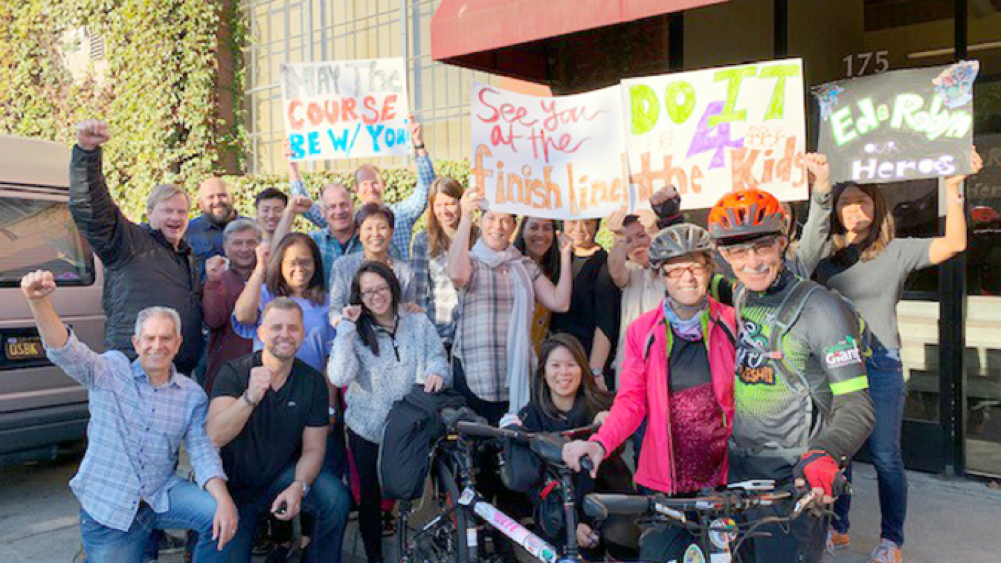 Paramount Export Tour de Fresh riders raise big funds for salad bars ...
