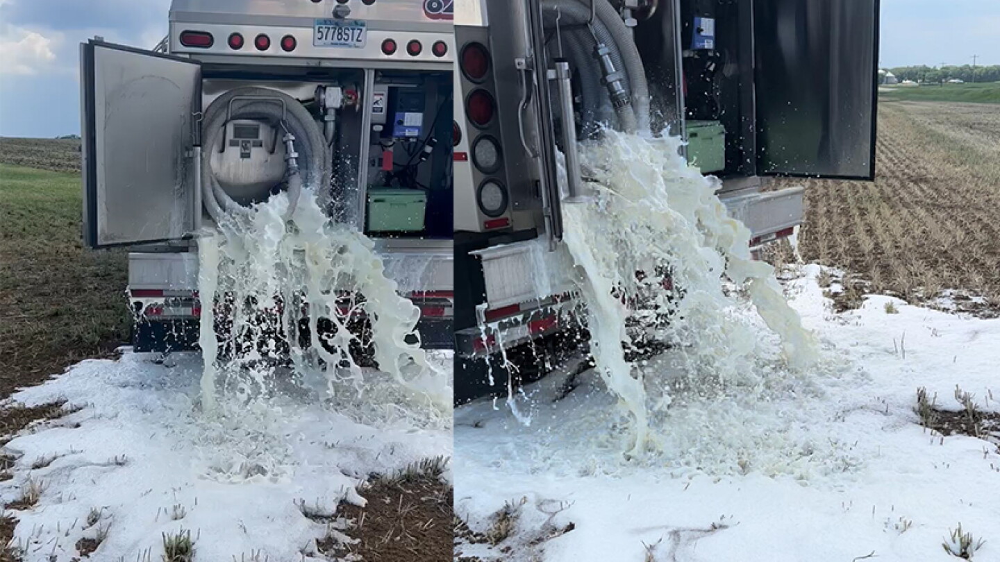 Midwest Dairy Producers Forced to Dump Milk - AgWeb