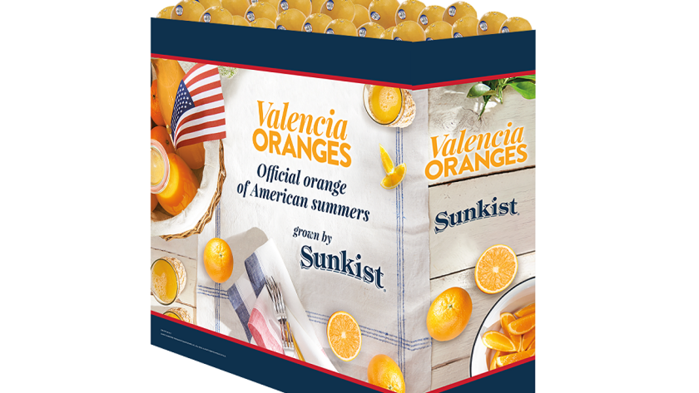 Sunkist celebrates new packaging and merchandising program for Valencia ...