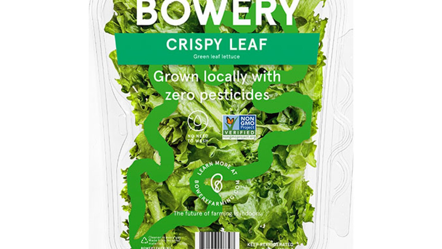 Bowery Farming introduces crispy leaf lettuce - The Packer