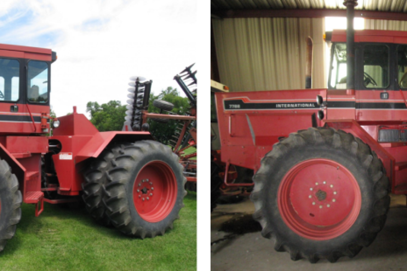 Super Rare IHC 7388 and 7788 Tractors on Manitoba Farm Auction in ...