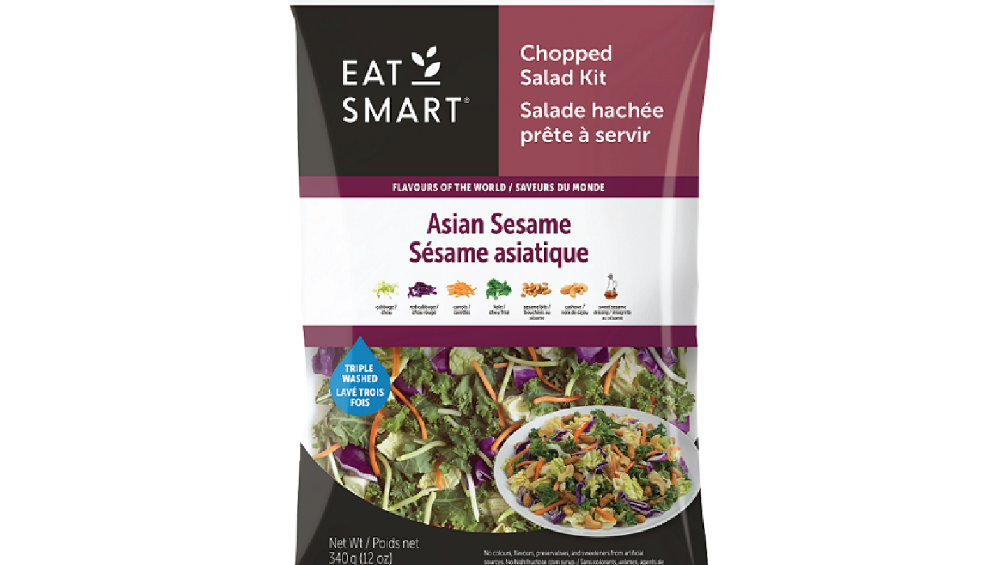 Updated food recall warning - Eat Smart brand Chopped Salad Kits ...