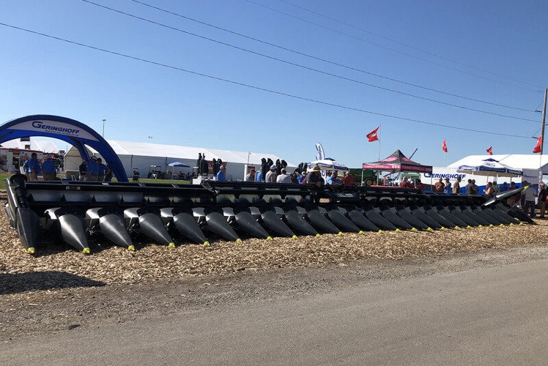 Geringhoff Introduces the World’s Largest Combine Corn Head - AgWeb