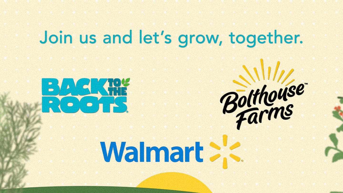 Back to the Roots partners with Bolthouse Farms and Walmart for Seed to ...