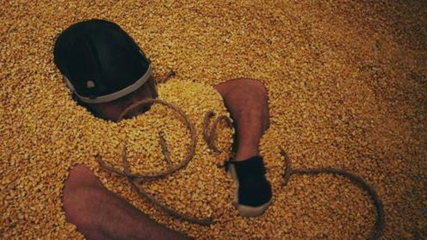 TV Show Recreates Young Farmer's Narrow Escape From Grain Bin - AgWeb