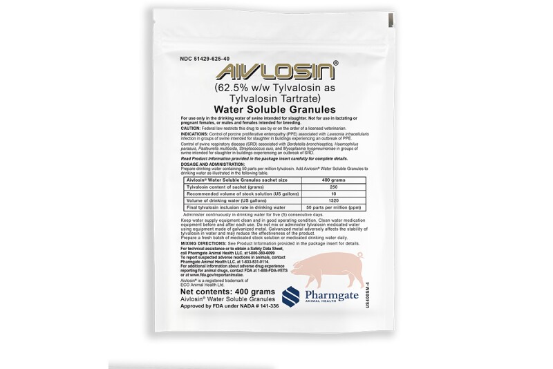 Aivlosin WSG Approved for Use in Reproducing Sows Now - Pork Business