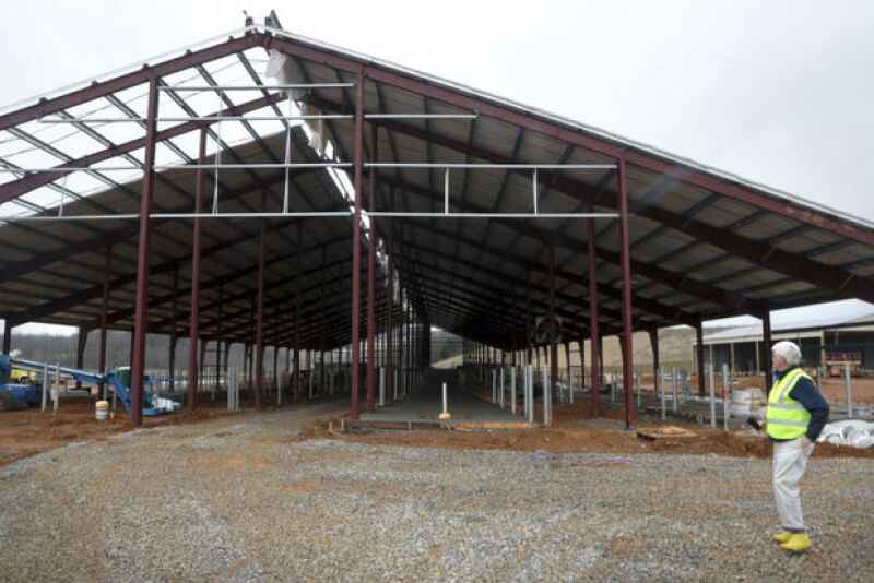 New Virgina Tech Dairy Science Facilities Under Construction - Dairy Herd